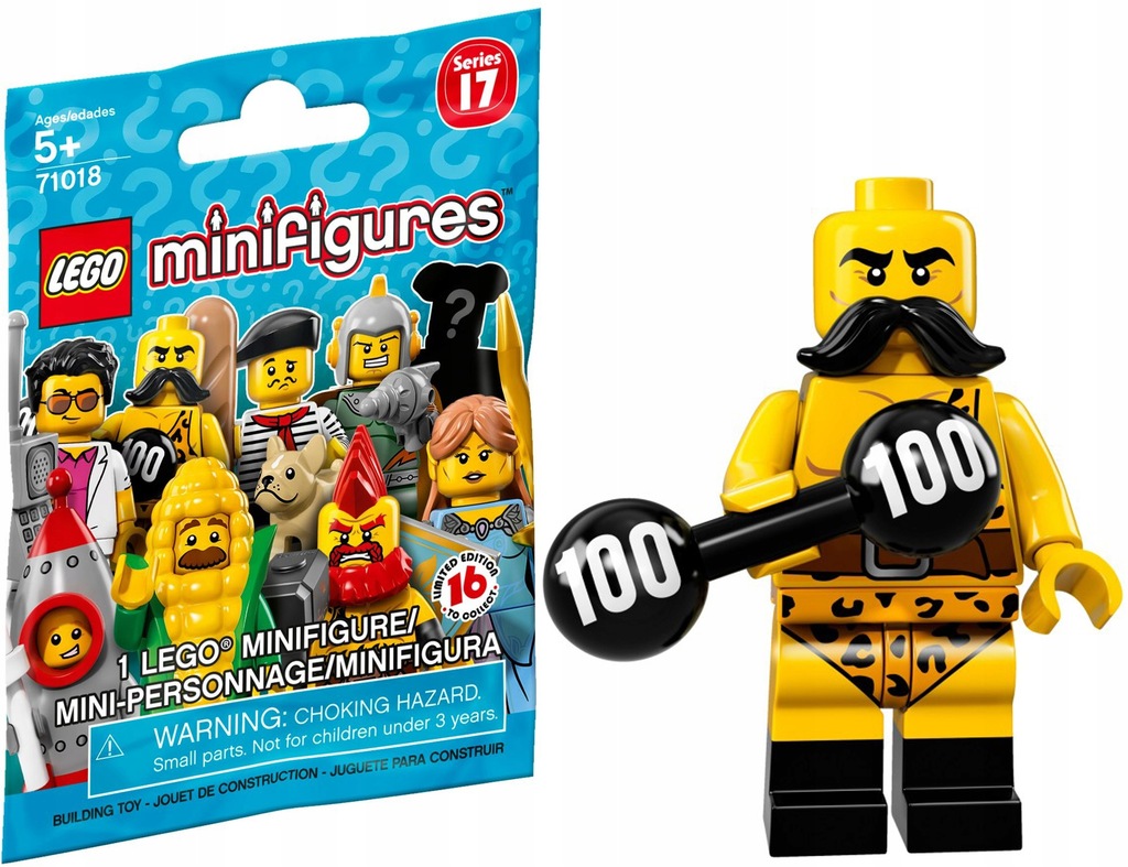 LEGO Minifigures 71018 Siłacz z cyrku - 8992187998 - oficjalne archiwum ...