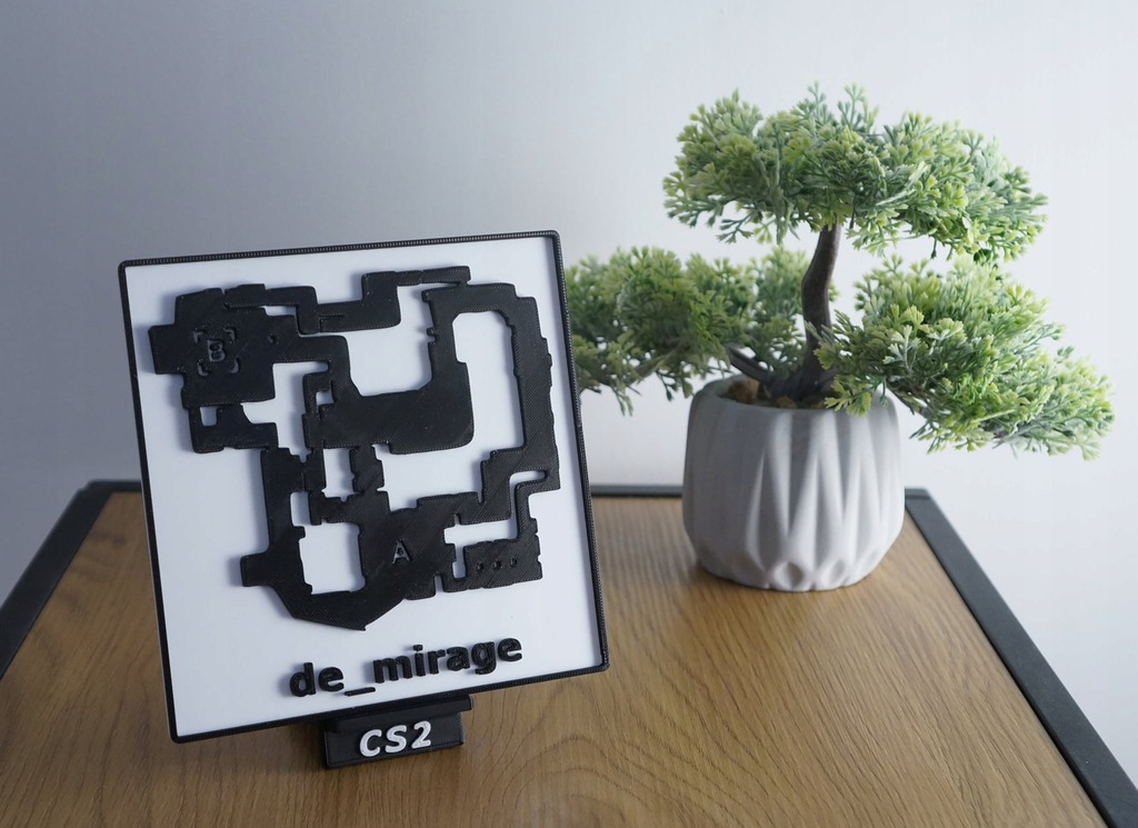 3D Mirage: Mapa CS2 w Twoim Domu! - Mapa Mirage Obraz 3D CS2 CS:GO XL ...