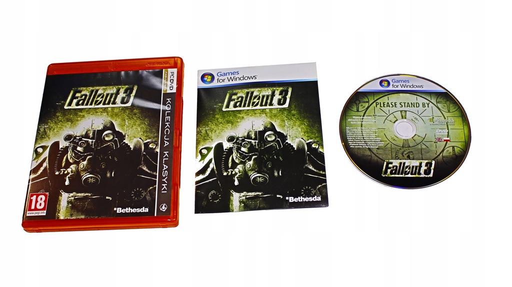 FALLOUT 3 BOX PL PC - 10829322417 - oficjalne archiwum Allegro