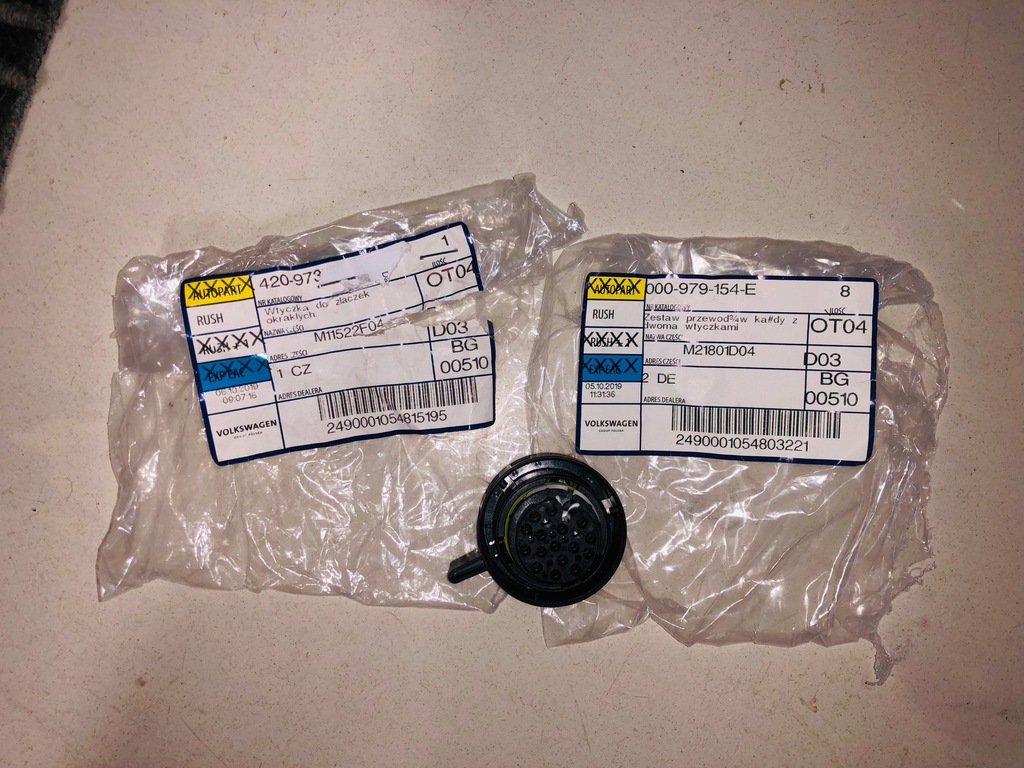 Wtyczka skrzyni DSG 0B5 DL501 420973716 oryginał - 9467174966 ...