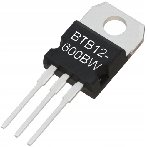 Triak BTB12-600BW TO-220 600V 12A BTB12 - 10795985193 - oficjalne archiwum Allegro