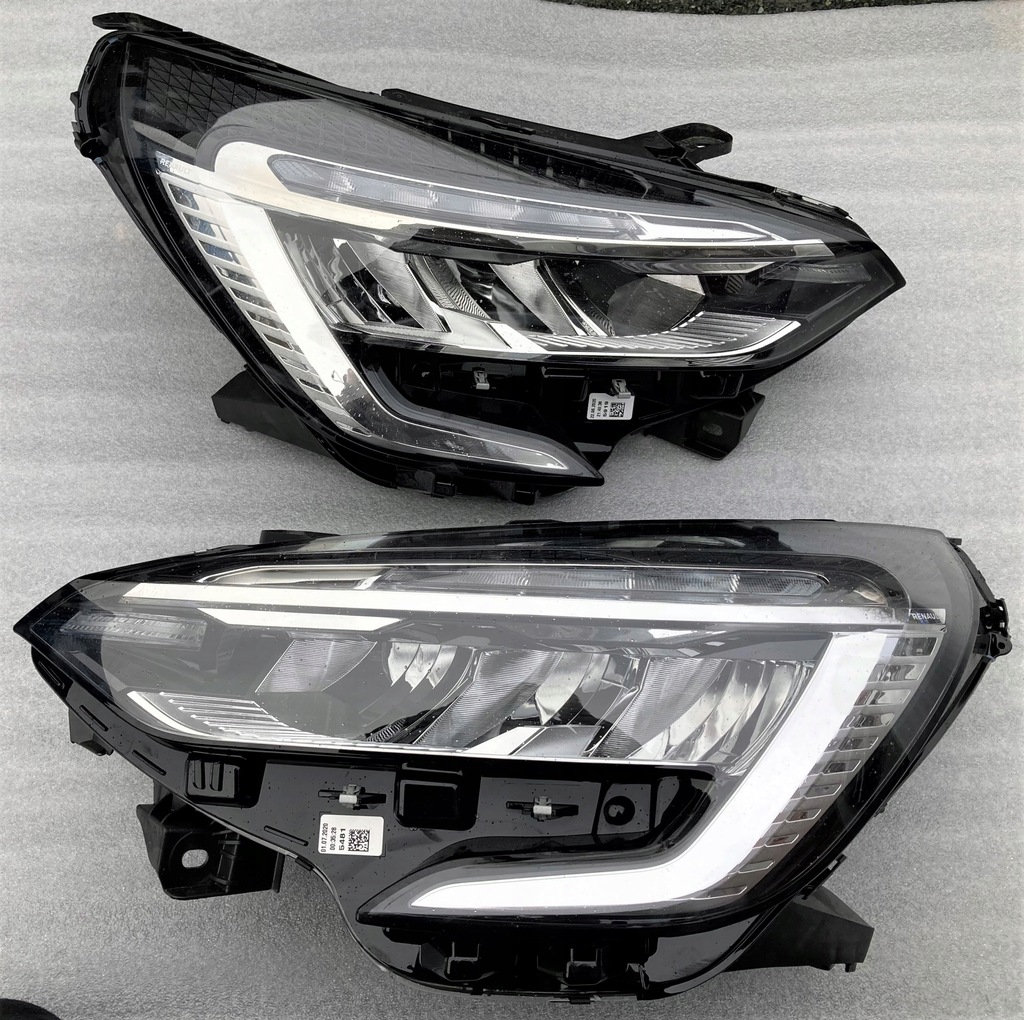 Renault Clio V Lampy Przód Komplet Full LED 2020 - 10040520881 ...