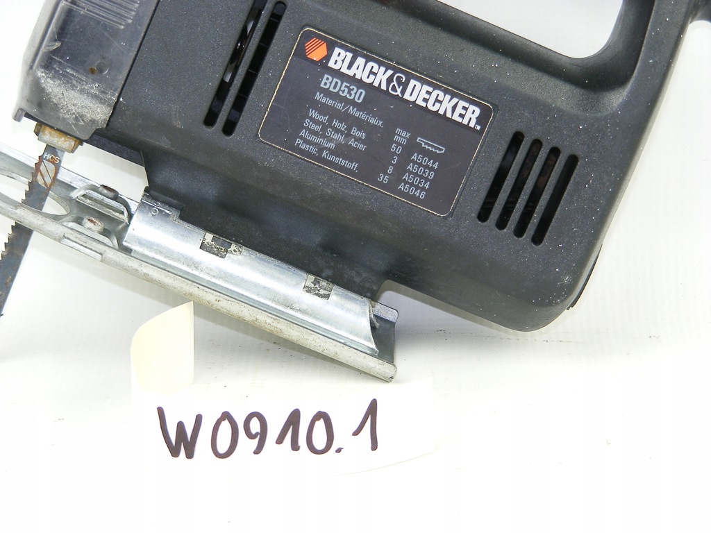 Wyrzynarka Black&Decker BD530 330W - 9039863112 - oficjalne archiwum ...