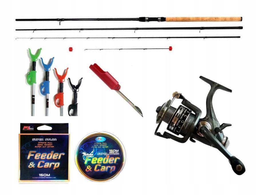 Dobry Zestaw Feeder Matrix 555 Carbon, Wolny Bieg - 12466429278 ...