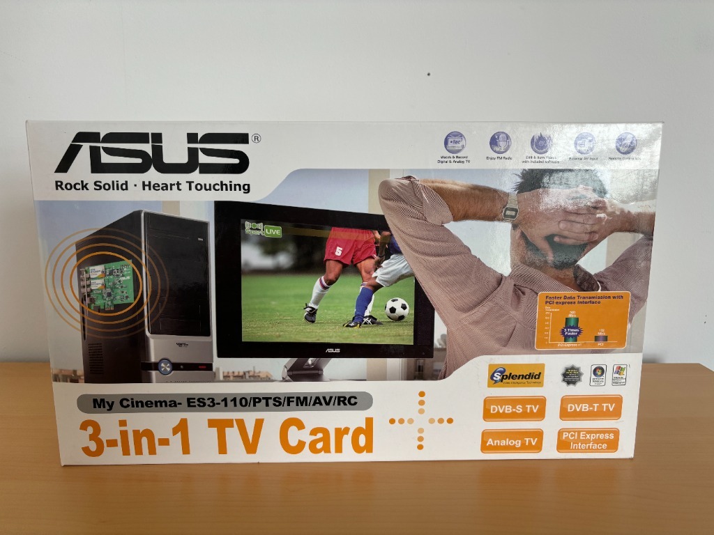 Tuner Asus My Cinema-ES3-110/PTS/FM/AV/RC - 17016347099 - oficjalne ...