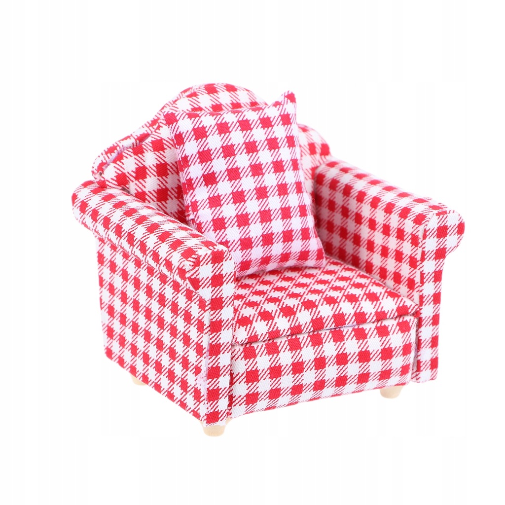 Mała mini sofa Wzór Mini meble Model Skala Mini - 11280892596 ...