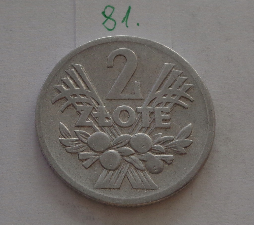 2 zł JAGODY z 1958 roku , ładne - 12739456935 - oficjalne archiwum Allegro
