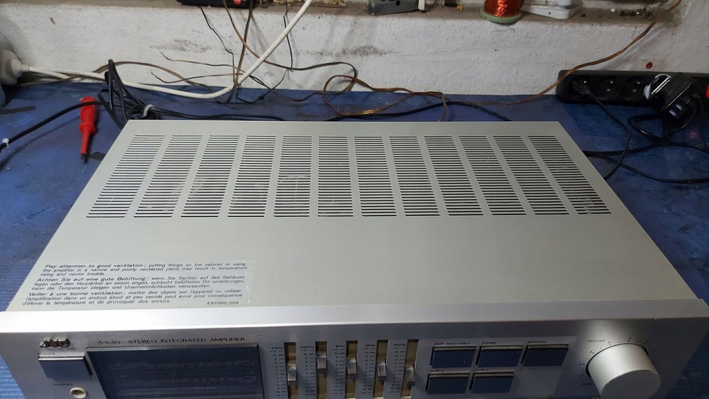 Wzmacniacz stereo JVC AX-40 BCM! - 12501158923 - oficjalne archiwum Allegro