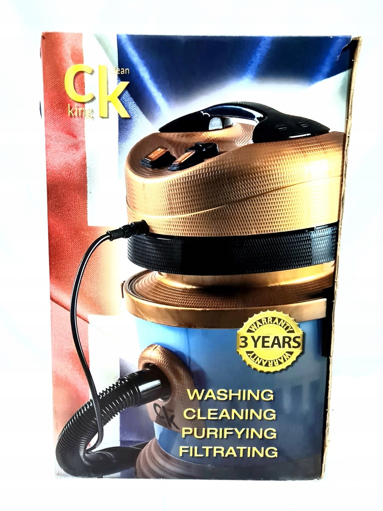 ODKURZACZ PIORĄCY CK CLEAN KING PREMIUM - 8566592431 - oficjalne archiwum Allegro