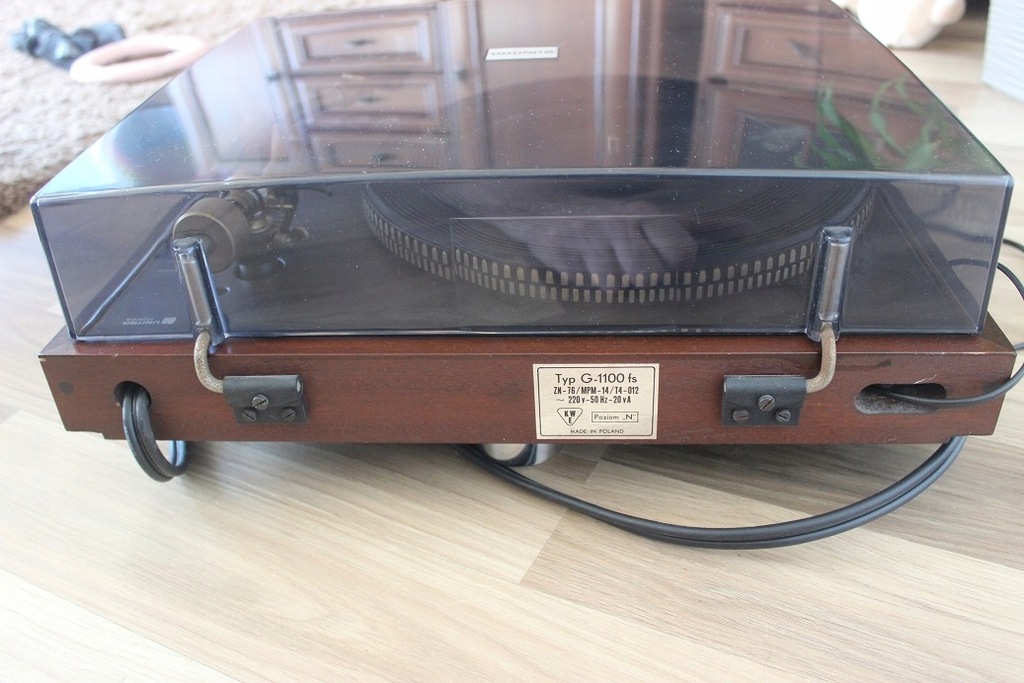 Gramofon Unitra Daniel G-1100fs - 12305712663 - oficjalne archiwum Allegro