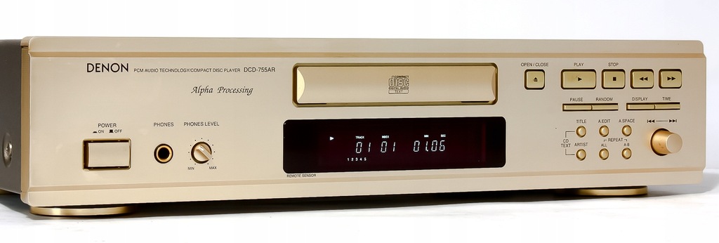 DENON DCD-755AR NOWOCZESNY ODTWARZACZ CD CD-R - 12671218509 - oficjalne ...