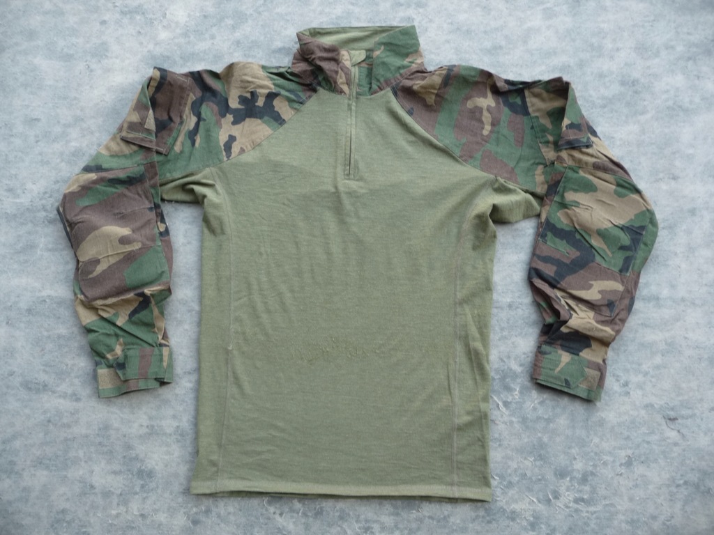 BLUZA TAKTYCZNA COMBAT SHIRT DPM WOODLAND UBACS KL - 13411286189 ...