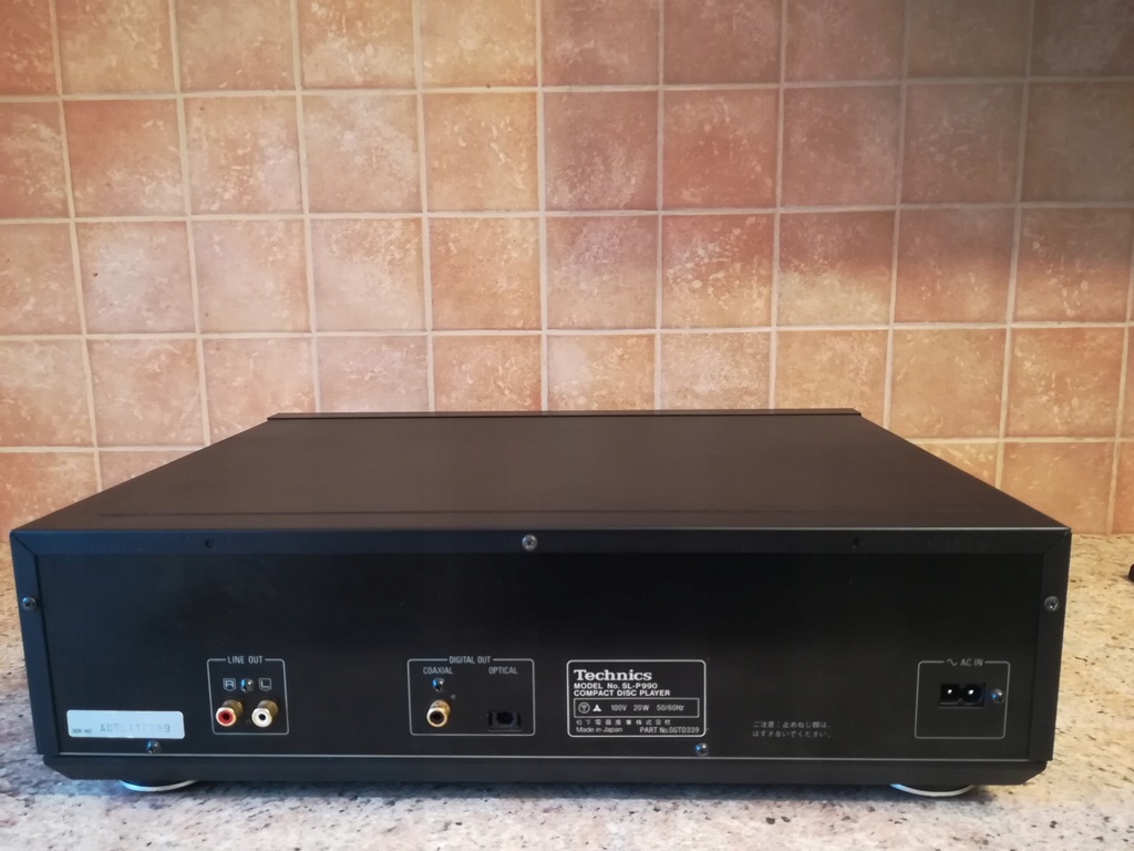 Technics SL-P990 - najwyższy model CD, wersja jap. - 9001171341 ...