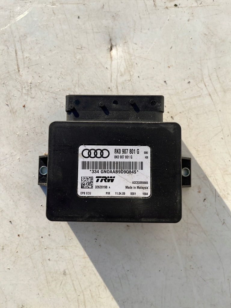 STEROWNIK MODUŁ HAMULCA RĘCZNEGO AUDI A4 B8 A5 8T Q5 8R 8K0907801G - 14546572109 - oficjalne ...