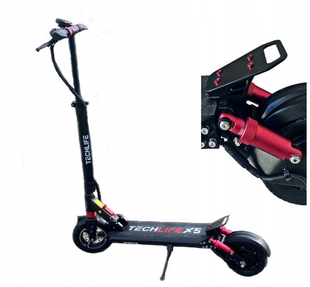 Hulajnoga elektryczna Techlife X5 GT Sport 35 km/h - 12603747534 - oficjalne archiwum Allegro
