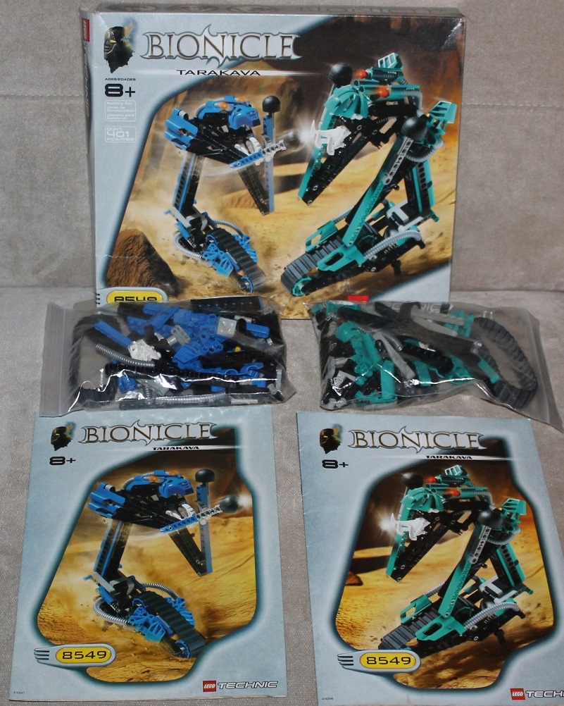 Lego Bionicle 8549 TARAKAVA Unikat kompletny - 10541024000 - oficjalne ...