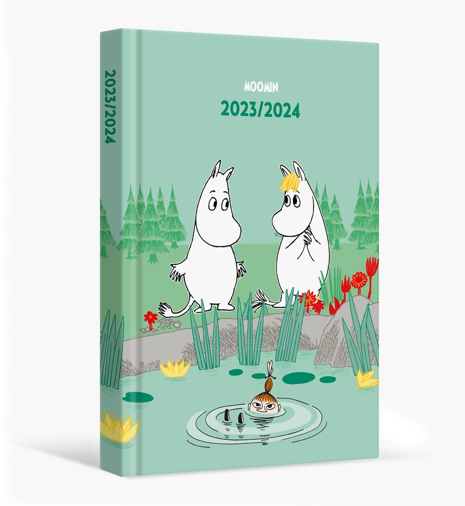 kalendarz planer MUMINKI 2023/2024 MOOMIN Migotka - 13738010846 - oficjalne archiwum Allegro