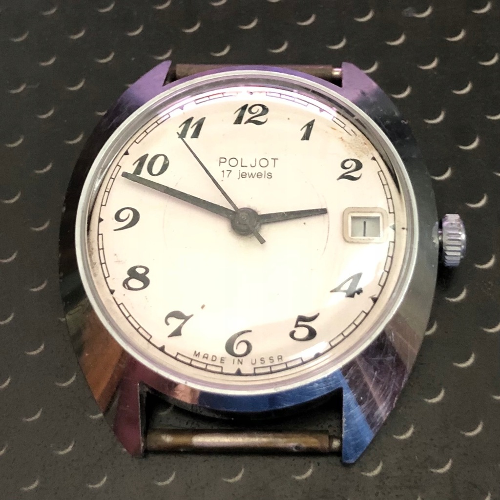 Poljot zegarek 17 jewels biała tarcza data - 13939244408 - oficjalne archiwum Allegro