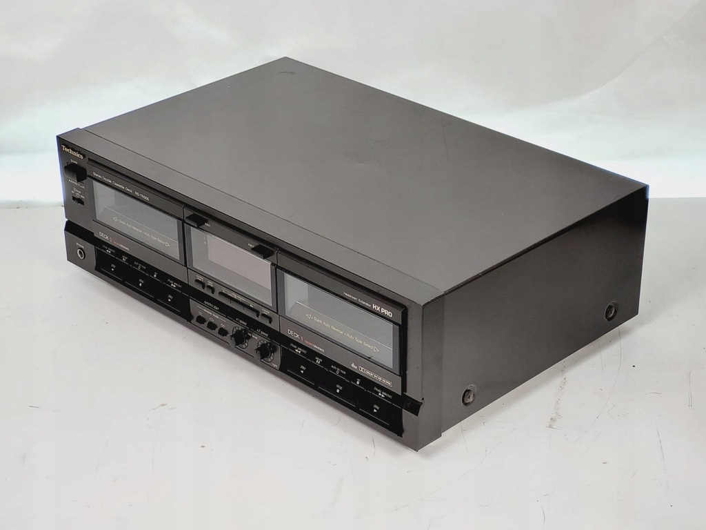 Magnetofon kasetowy Technics RS-TR555 czarny deck HX PRO 2 KASETOWY ... Magnetofon kasetowy Technics RS-TR555 czarny deck HX PRO 2 KASETOWY ...