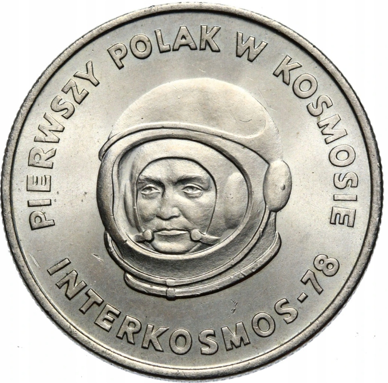 POLSKA -PRL- 20 zł -1978 PIERWSZY POLAK W KOSMOSIE - 13183528328 - oficjalne archiwum Allegro