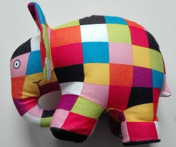 Elmer słoń maskotka zabawka - 7297021298 - oficjalne archiwum Allegro