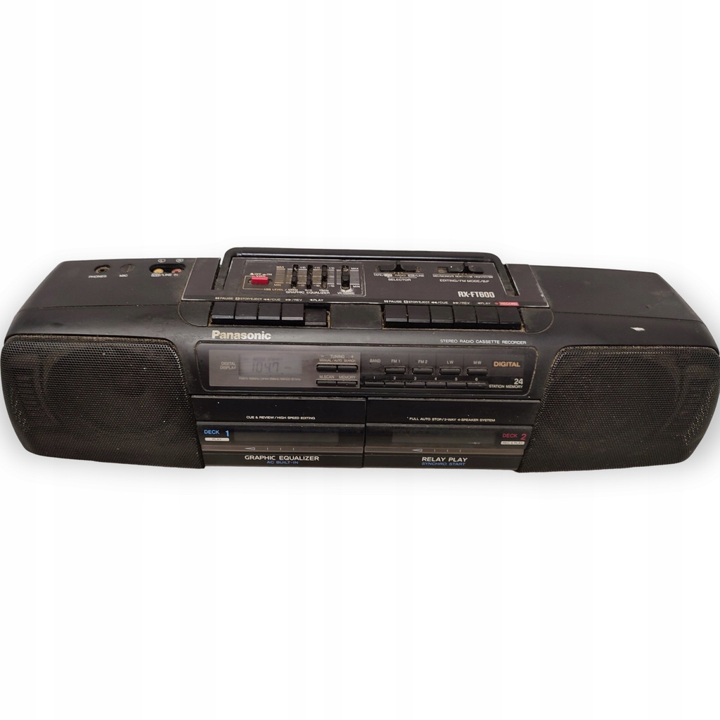 Radiomagnetofon Panasonic RX FT 600. Aukcja BCM - 13297652655 ...