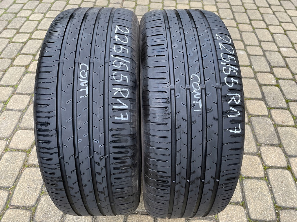 225/55R17 225/55/17 CONTINENTAL ECOCONTACT 6 * 20r - 13521118554 - oficjalne archiwum Allegro