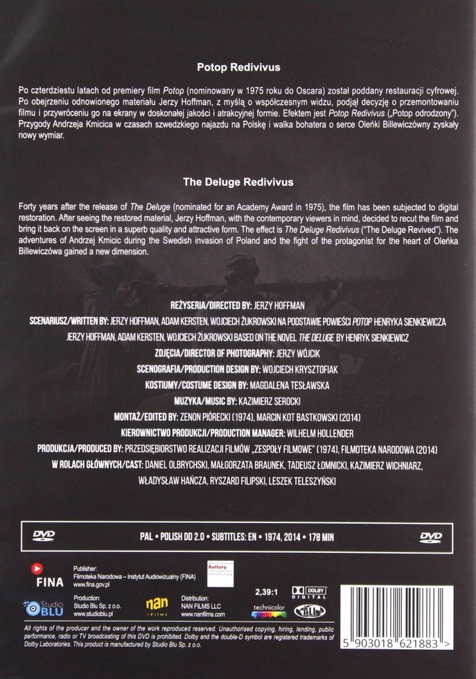 Купить DVD-диск DELUGE REDIVIVUS в фольге: отзывы, фото и характеристики на Aredi.ru (11739139901)