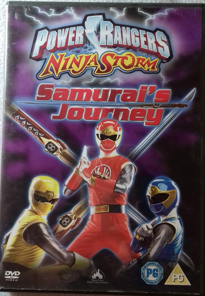 POWER RANGERS NINJA STORM Samurai's Journey (DVD) - 11392650215 ...