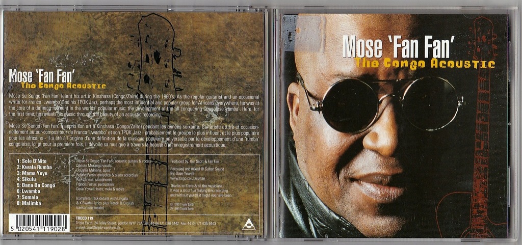 Mose Fan Fan – The Congo Acoustic - 12417575534 - oficjalne archiwum ...