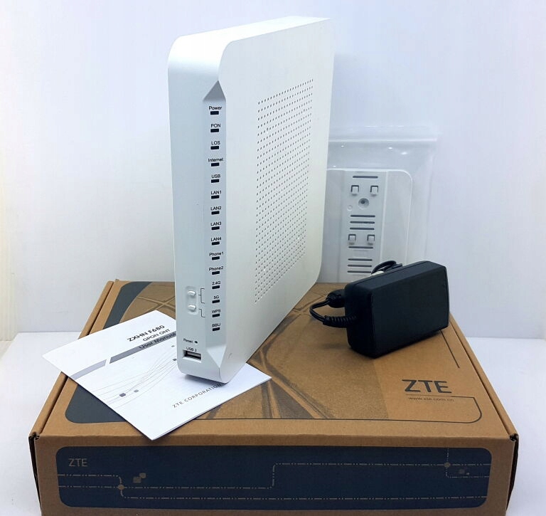 ROUTER ZTE ZXHN F680 - 10175373586 - oficjalne archiwum Allegro