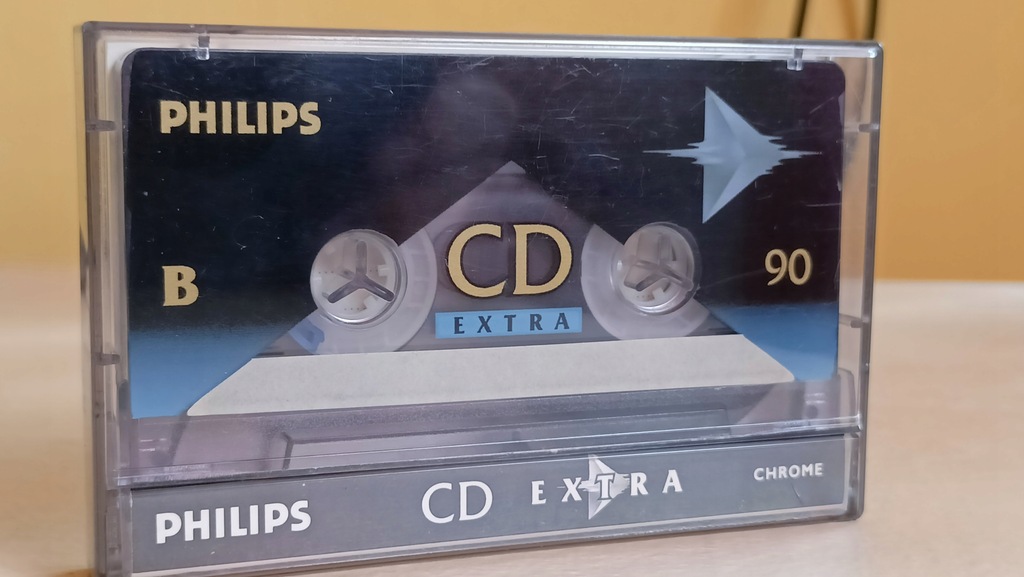 Kaseta PHILIPS CD Extra chrom - 14383775782 - oficjalne archiwum Allegro