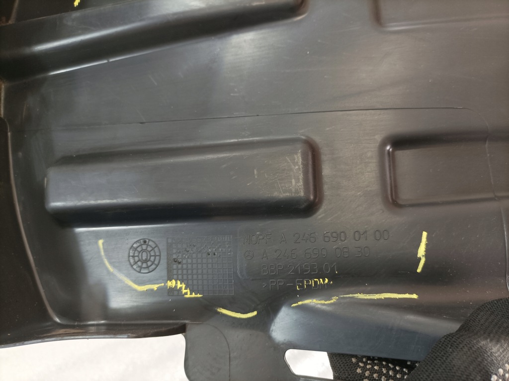 MERCEDES W246 NADKOLE LEWE PRZÓD 2466900100 - 12747453668 - oficjalne ...