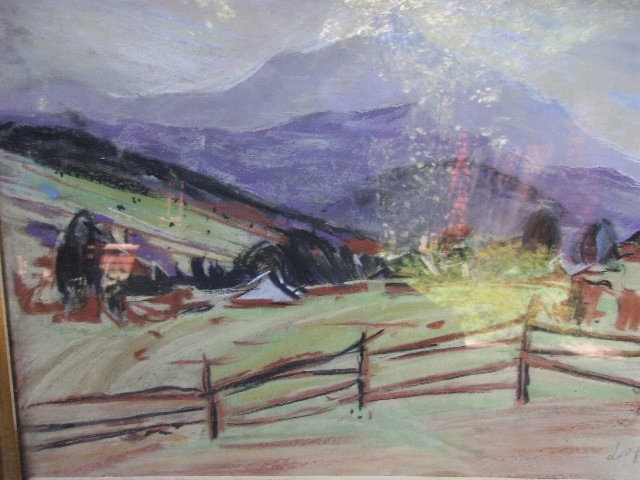 WYCZÓŁKOWSKI LEON - wspaniały pejzaż górski !!! - 13800458964 ...