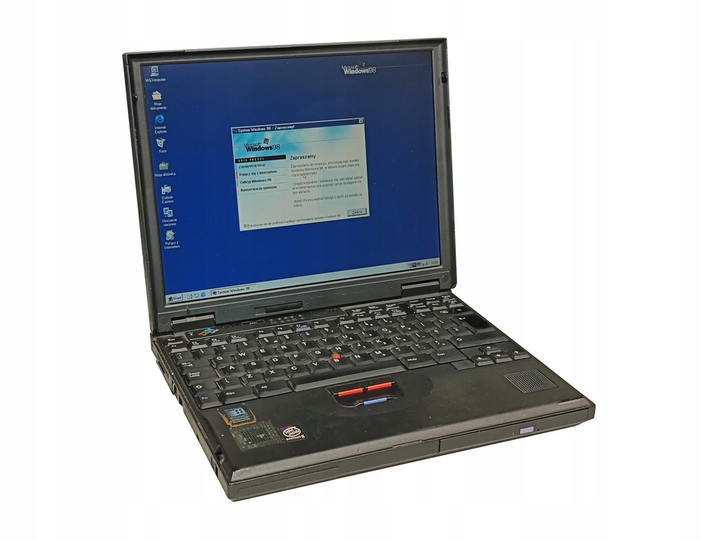 Laptop Retro Pentium II Windows 98 IBM ThinkPad 600 – Sprawny ...