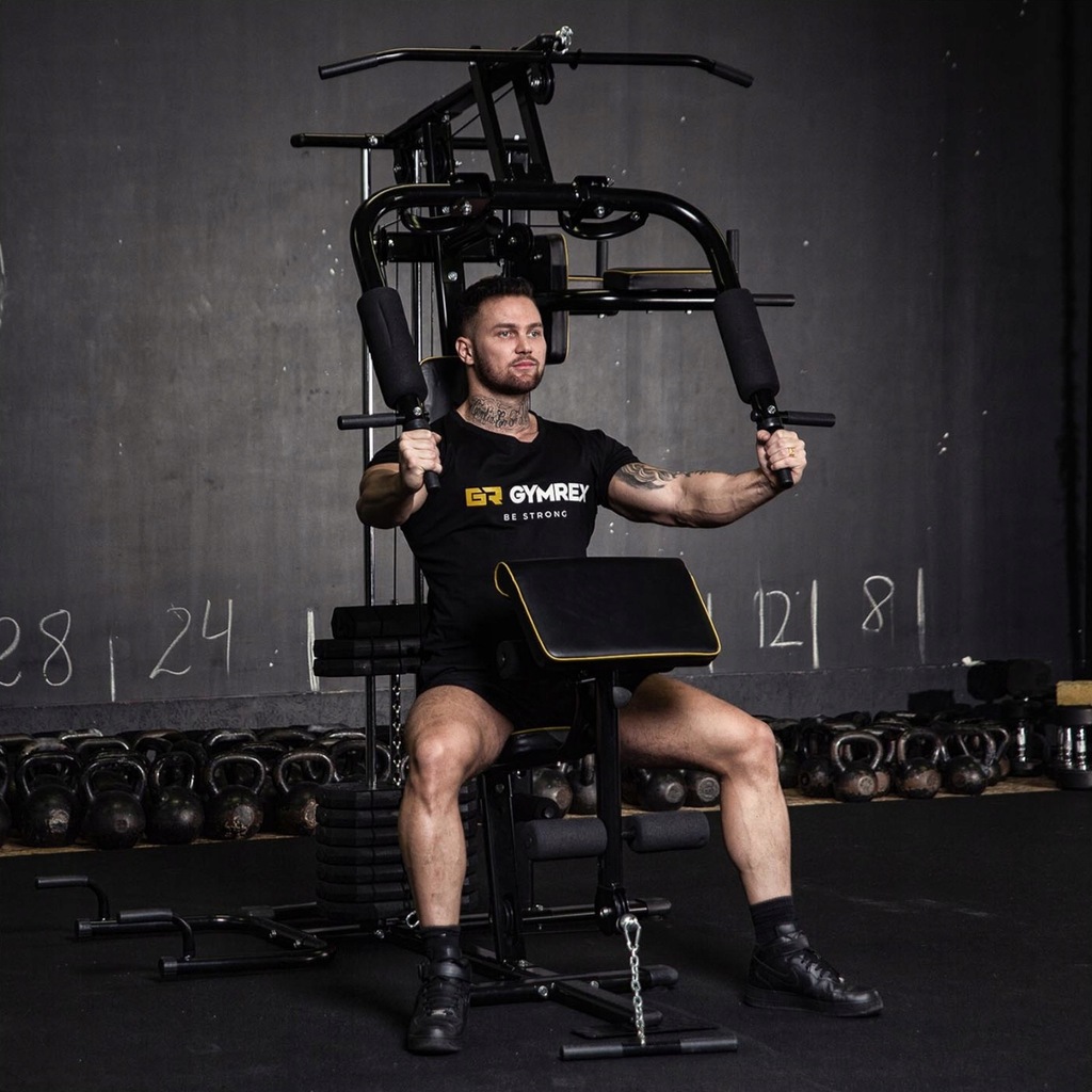 Atlas do ćwiczeń wielofunkcyjny domowa siłownia 7- - 12418675698 ...