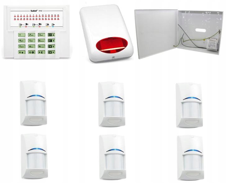 ZESTAW ALARMOWY SATEL VERSA 10 LED 6 CZUJEK - 7233042015 - oficjalne ...