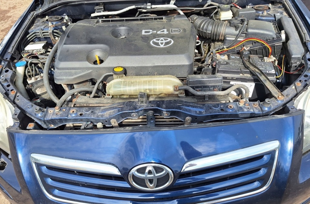 SILNIK TOYOTA AVENSIS T25 2.0 D4D 1AD-FTV 126 KM - 15846931353 ...