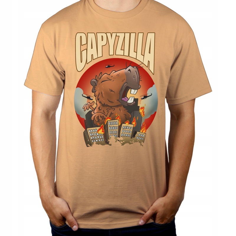 CAPYZILLA KAPIBARA CAPYBARA KOSZULKA - 13559142691 - oficjalne archiwum ...