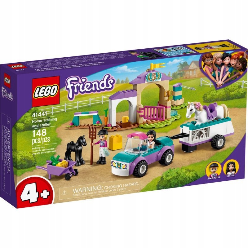 KLOCKI LEGO Friends Szkółka prezent dla 4 latki - 12416957969 ...