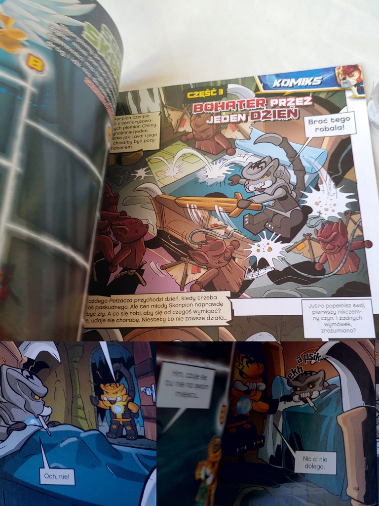 KLOCKI LEGO Lego Chima 30256 Ice Bear Mech komiks - 8691952205 ...