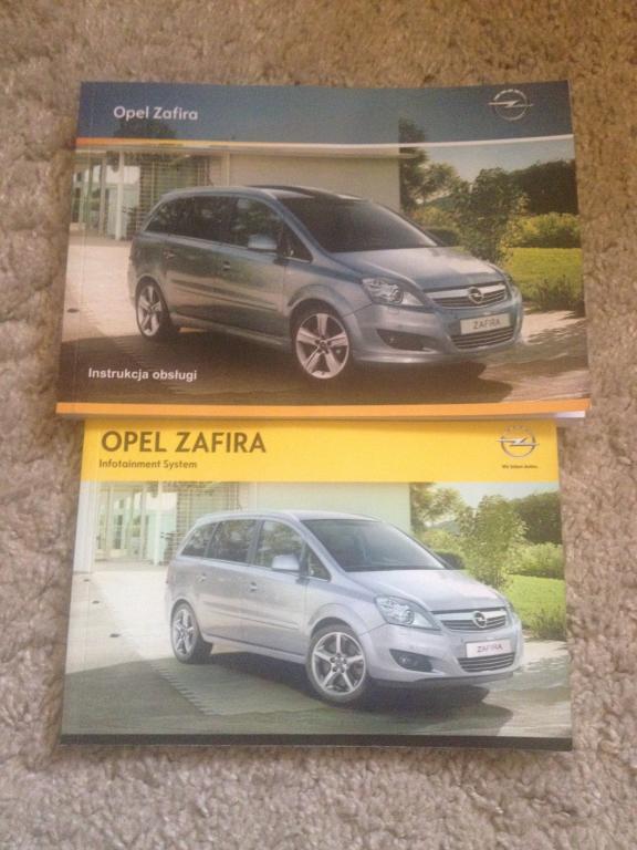 Opel ZAFIRA B polska instrukcja obsługi +nawigacja - 9978554968 - oficjalne archiwum Allegro