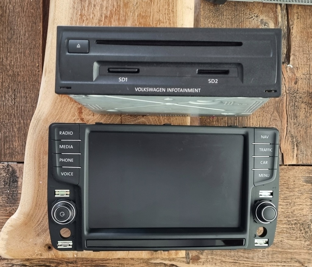 RADIO NAWIGACJA VW PASSAT GOLF7 MIB2 STD DELPHI CARPLAY ANDROID ...