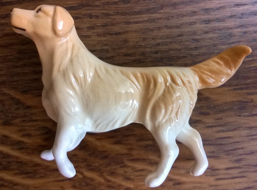 BESWICK golden retriever labrador porcelana unikat - 8598399657 ...