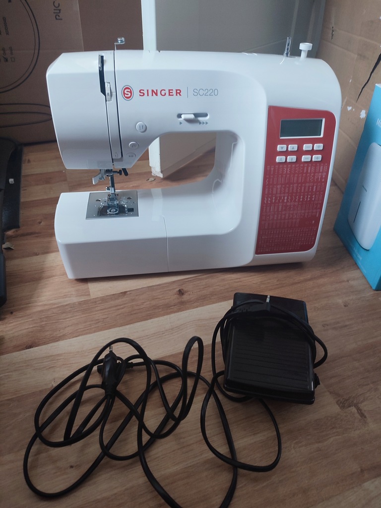 Maszyna do szycia SINGER SC220 - 13133612935 - oficjalne archiwum Allegro