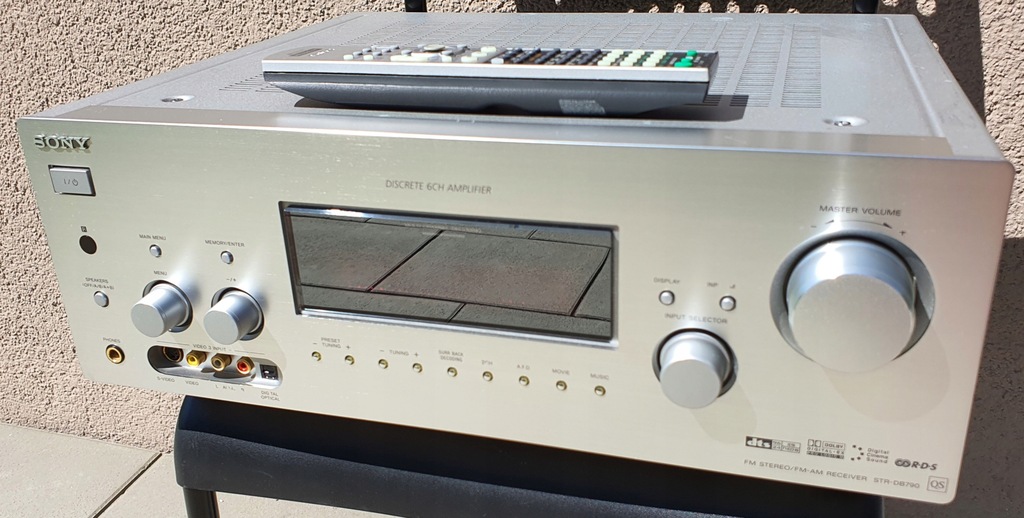 Купить SONY STR-DB790 QS МОЩНЫЙ УСИЛИТЕЛЬ ДЛЯ ДОМАШНЕГО КИНОТЕАТРА 6.1 ...