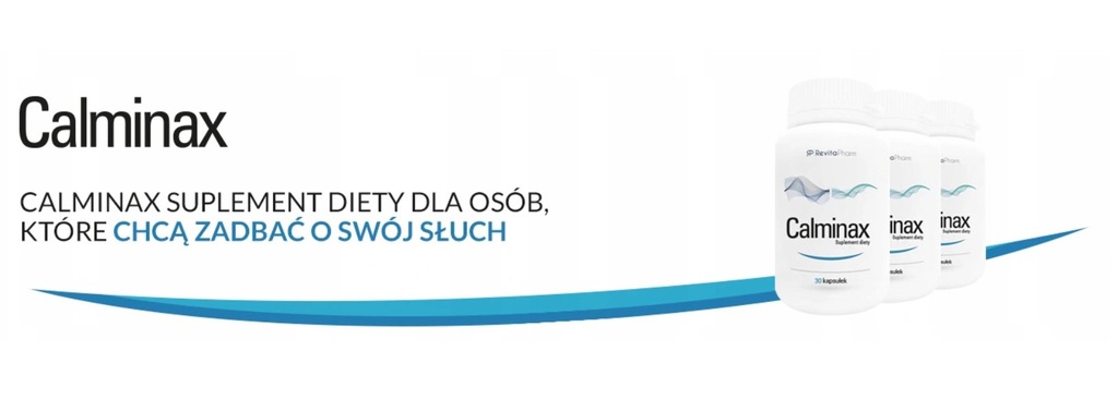 CALMINAX 30 kapsułek Na poprawę słuchu Szumy uszne - 11415745427 ...