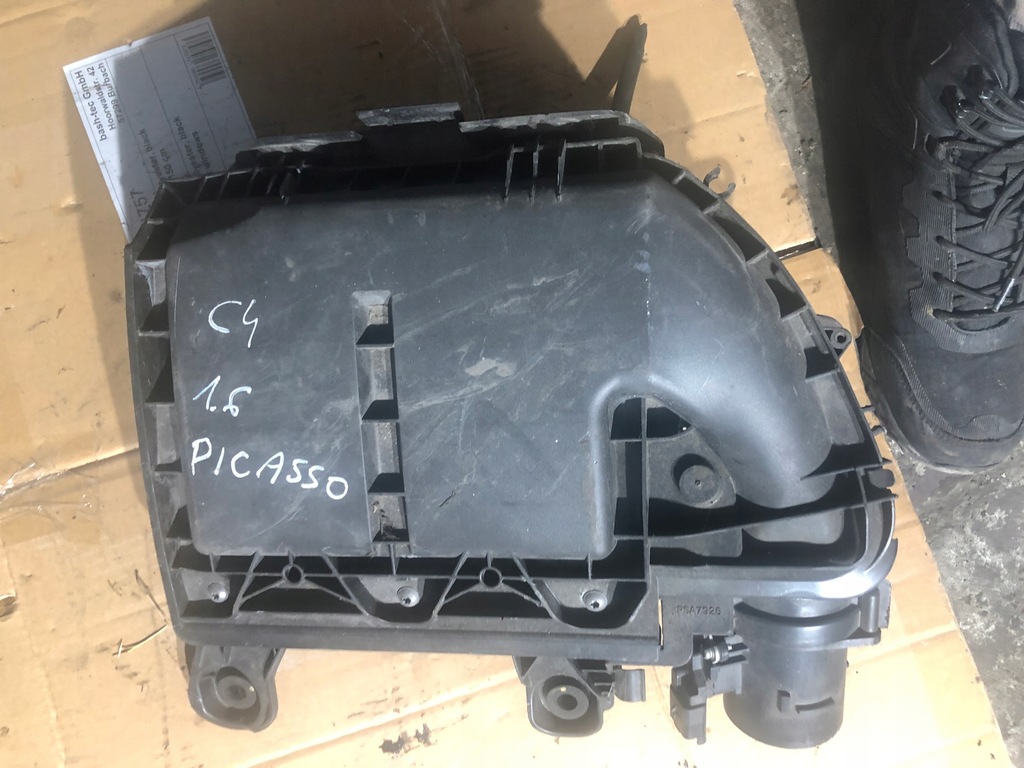 OBUDOWA CITROEN C4 PICASSO 1,6HDI FILTRA POWIETRZA - 13102258957 ...