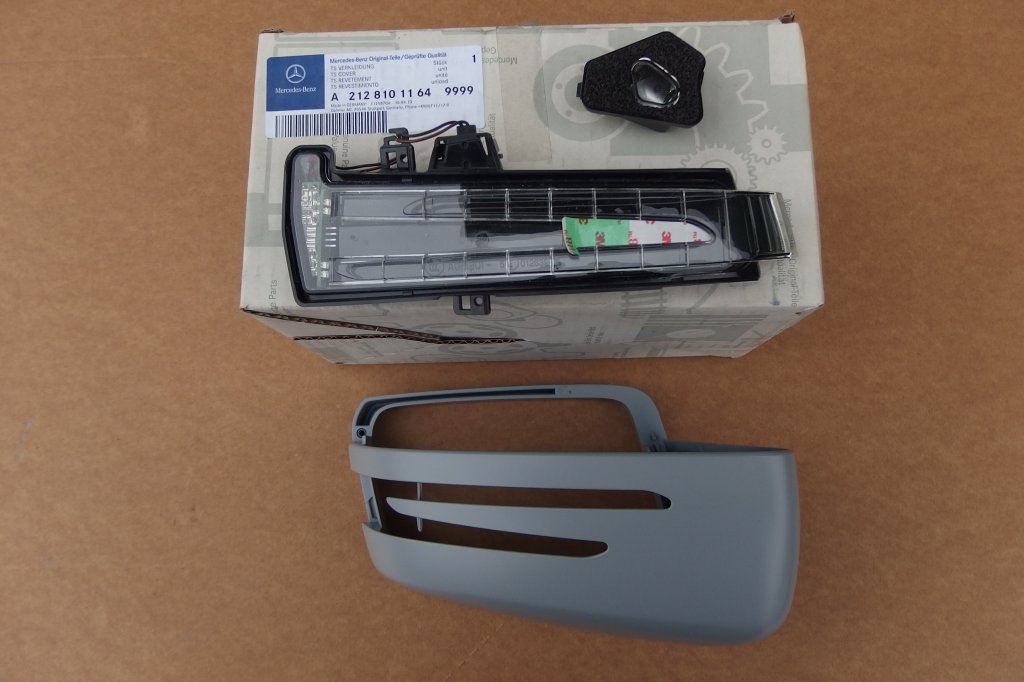 MERCEDES W212 LUSTERKO LEWE OBUDOWA A 2128101164 - 6142281562 ...