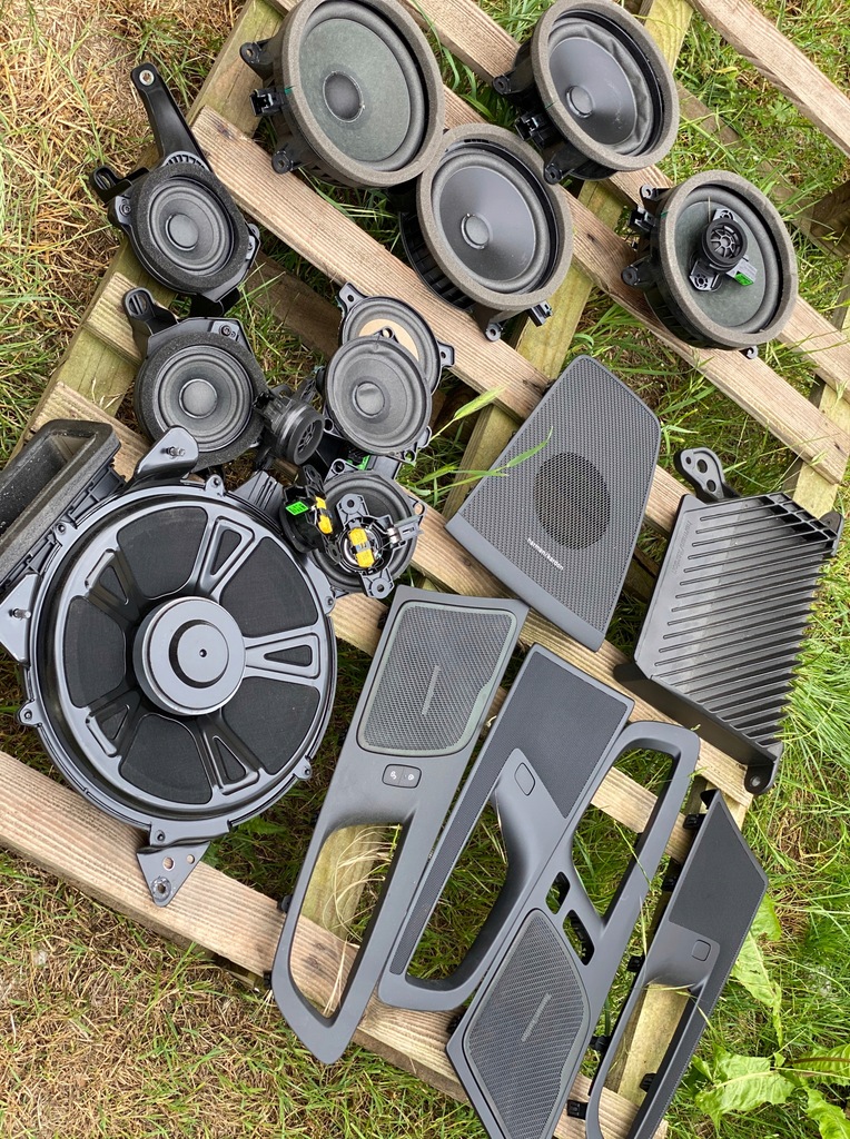 Volvo xc60 II harman kardon glosniki subwoofer wzmacniacz zestaw ...